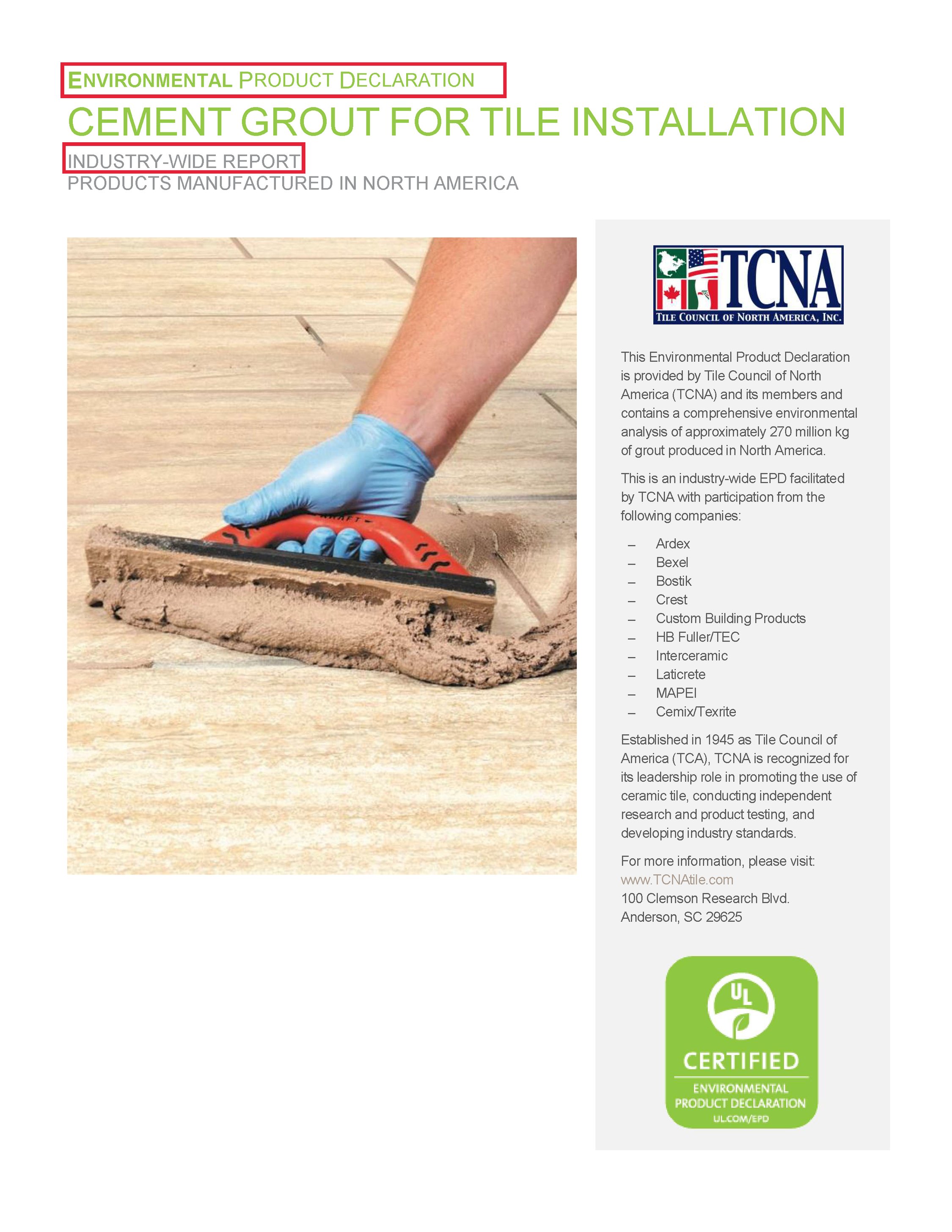 Material Submittals LEED